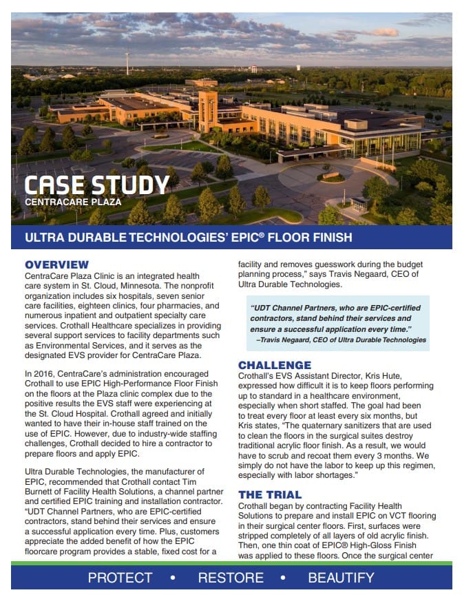 UDT Case Studies - Ultra Durable Technologies